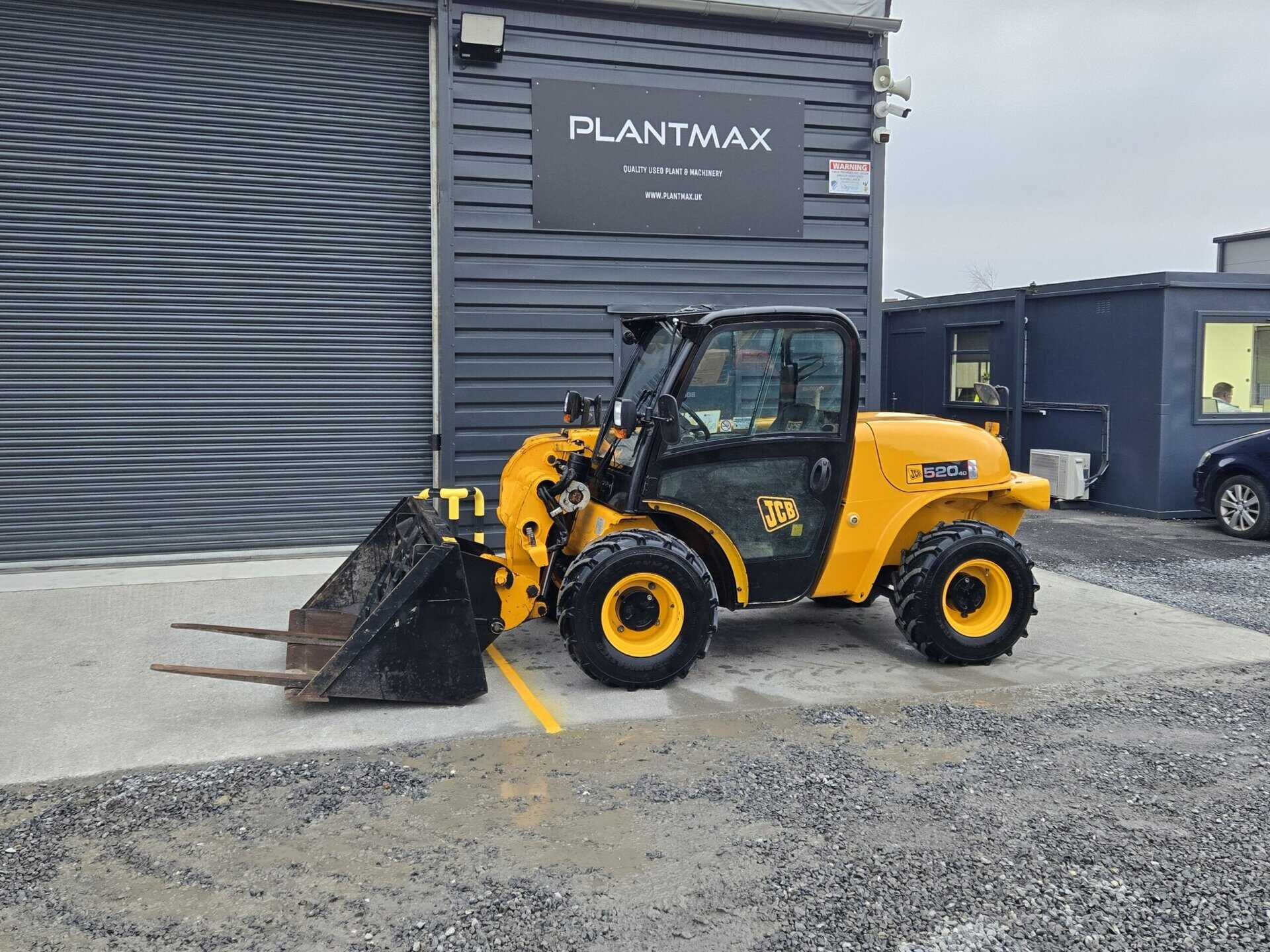 JCB 520-40 Telehandler Loadall, 2010 *LOW HOURS* – SKU 2340 | Plantmax ...