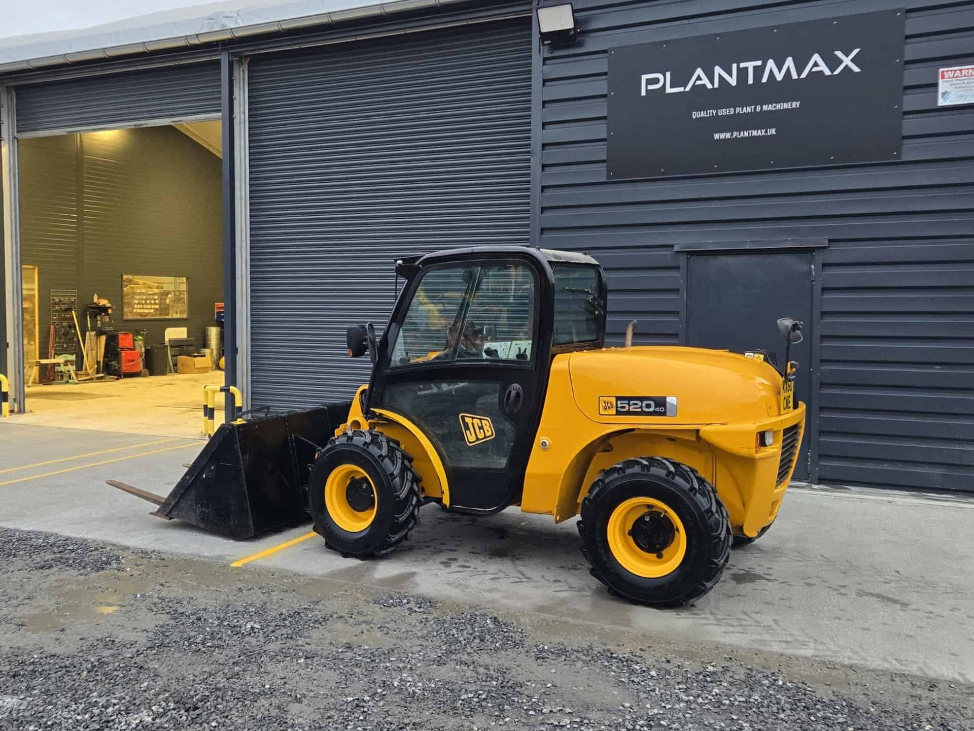 JCB 520-40 Telehandler Loadall, 2010 *LOW HOURS* – SKU 2340 | Plantmax ...