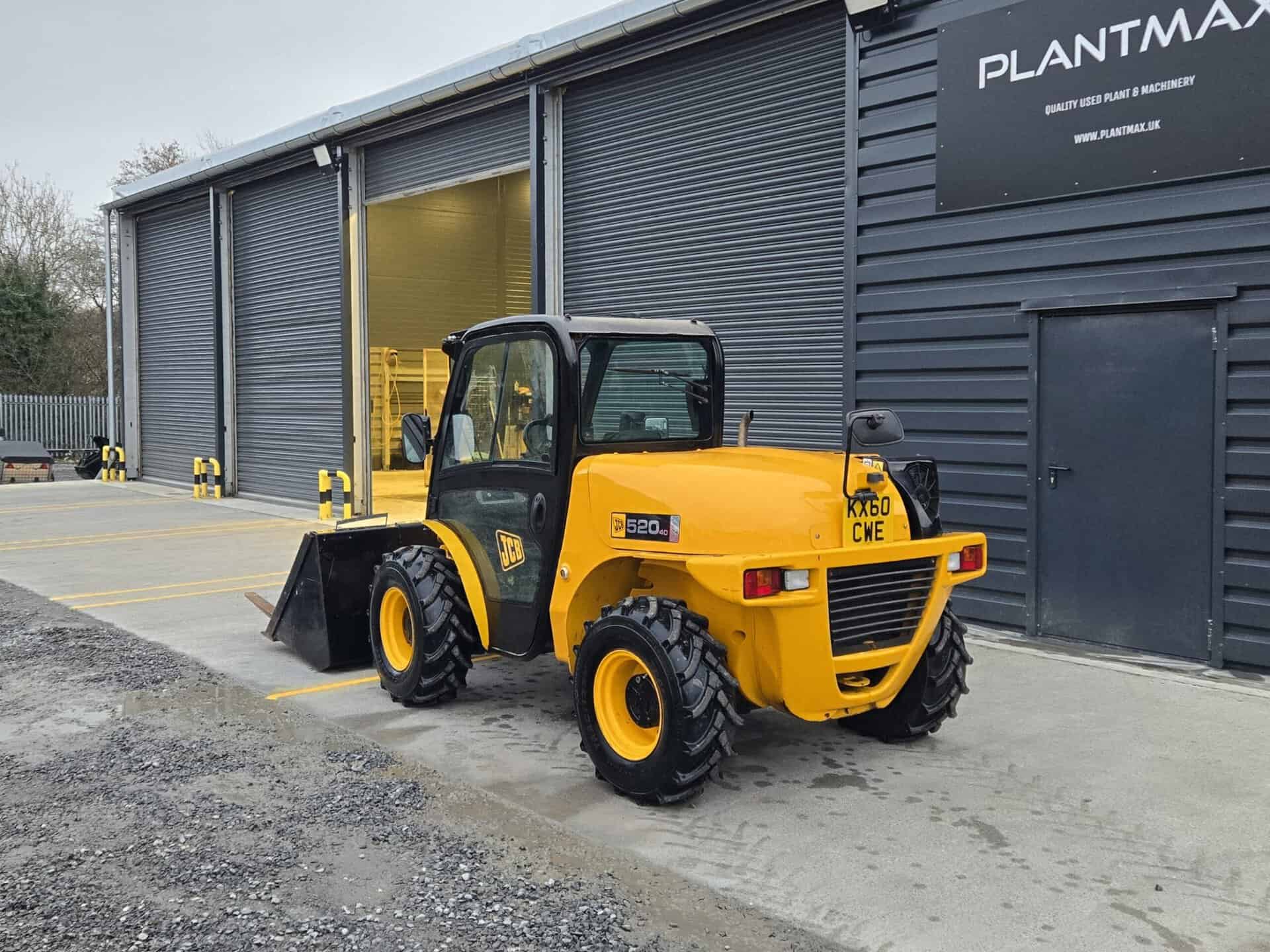 JCB 520-40 Telehandler Loadall, 2010 *LOW HOURS* – SKU 2340 | Plantmax ...